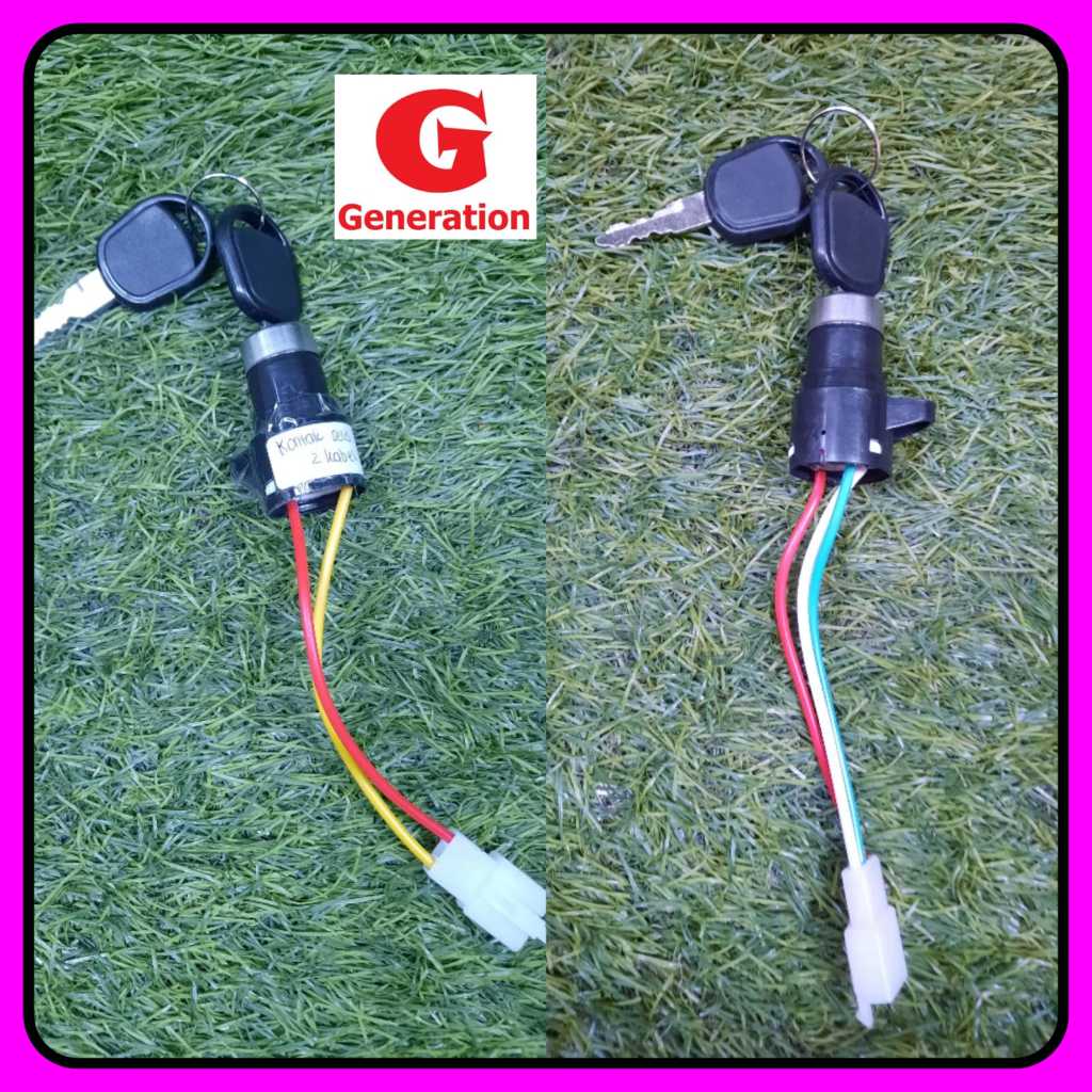Jual Kunci Kontak Sepeda Listrik Kunci Starter Power Lock Universal ...