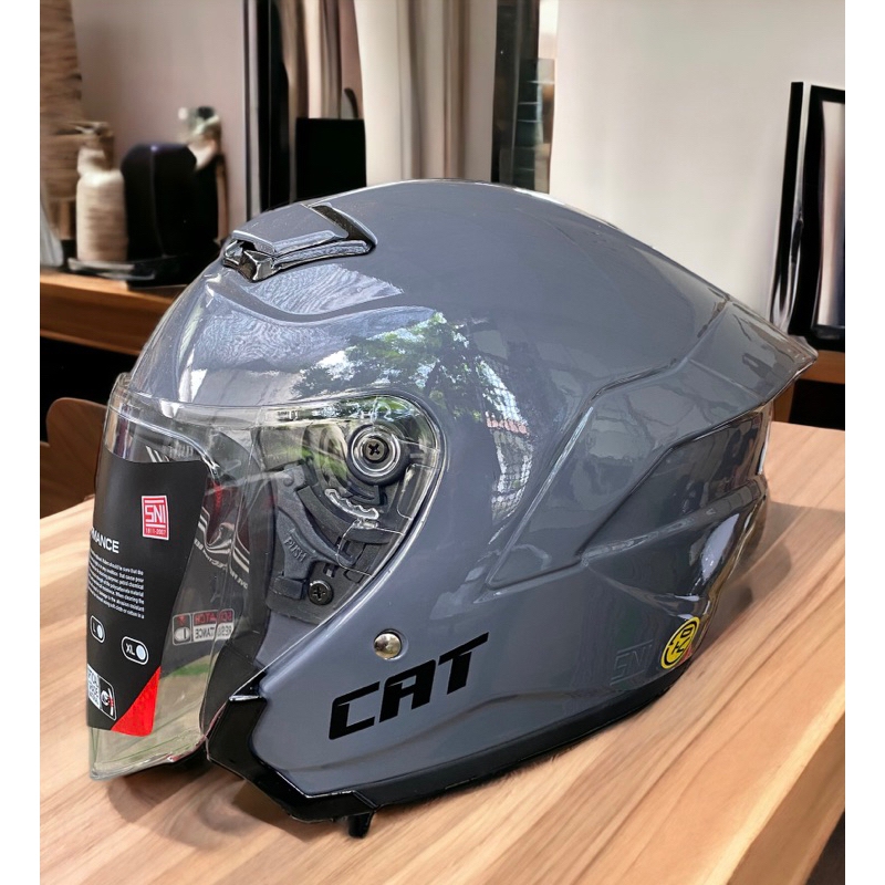 Jual Helm Merk CAT TODKyros Model Kairoz Helm Half Face 100% Original ...