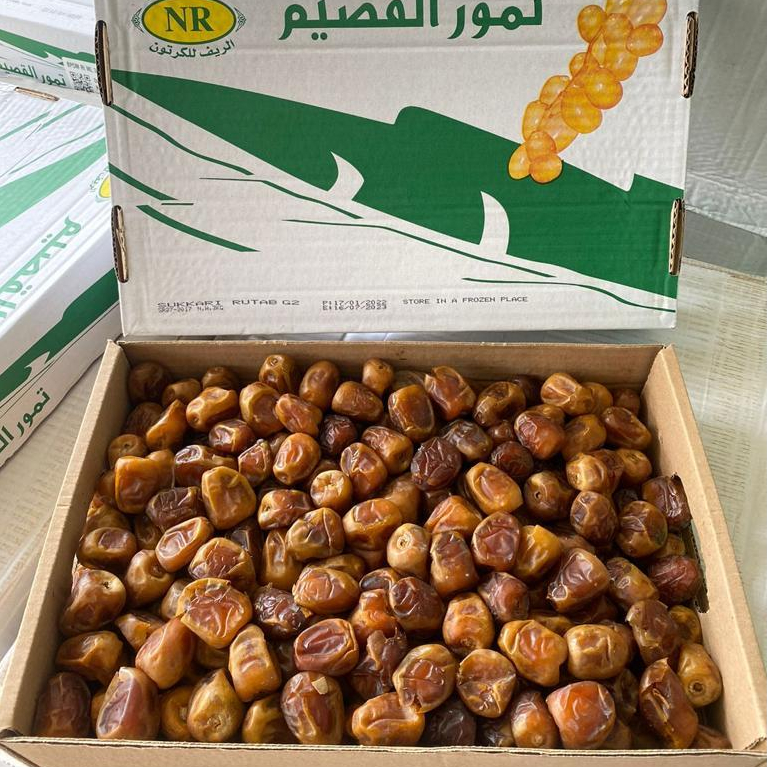 Jual Kurma Sukkari 1 dus 3kg karton sukari basah premium 100% asli ...