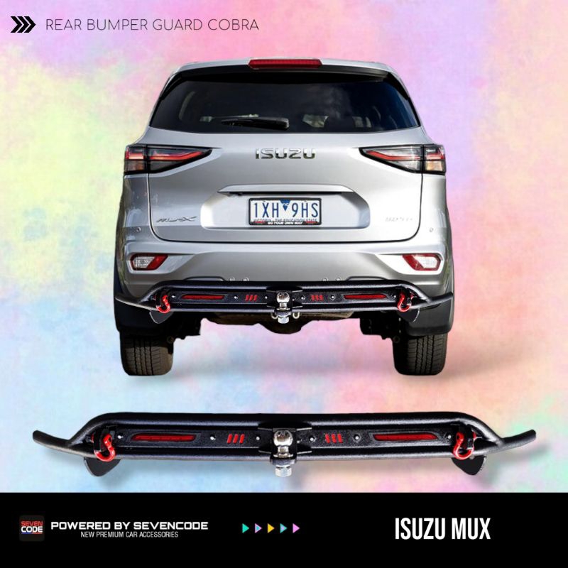 Jual Rear Bumper guard Towing Cobra Sevencode - Isuzu Mux | Shopee ...