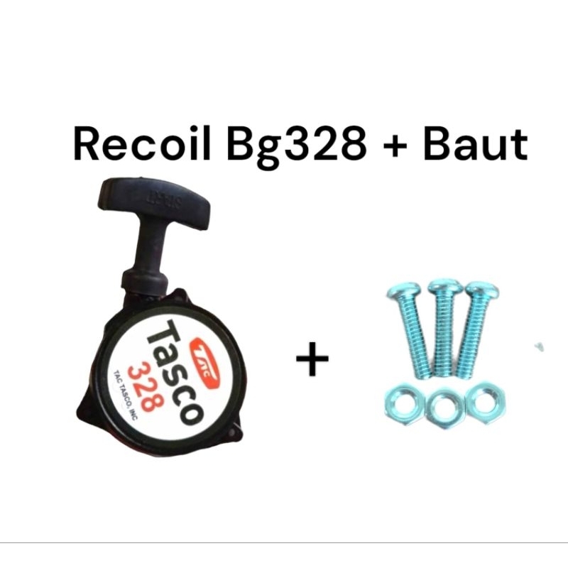 Jual Tasco 328 Recoil Tarikan Gas Engkol + Baut 1set Mesin Potong ...
