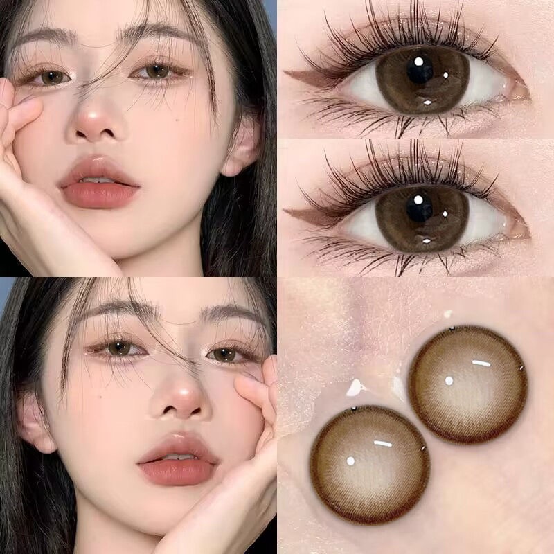 Jual soflens 14 mm brown Gaya Baru Terbaik 2 lembar soflens 14 mm ...