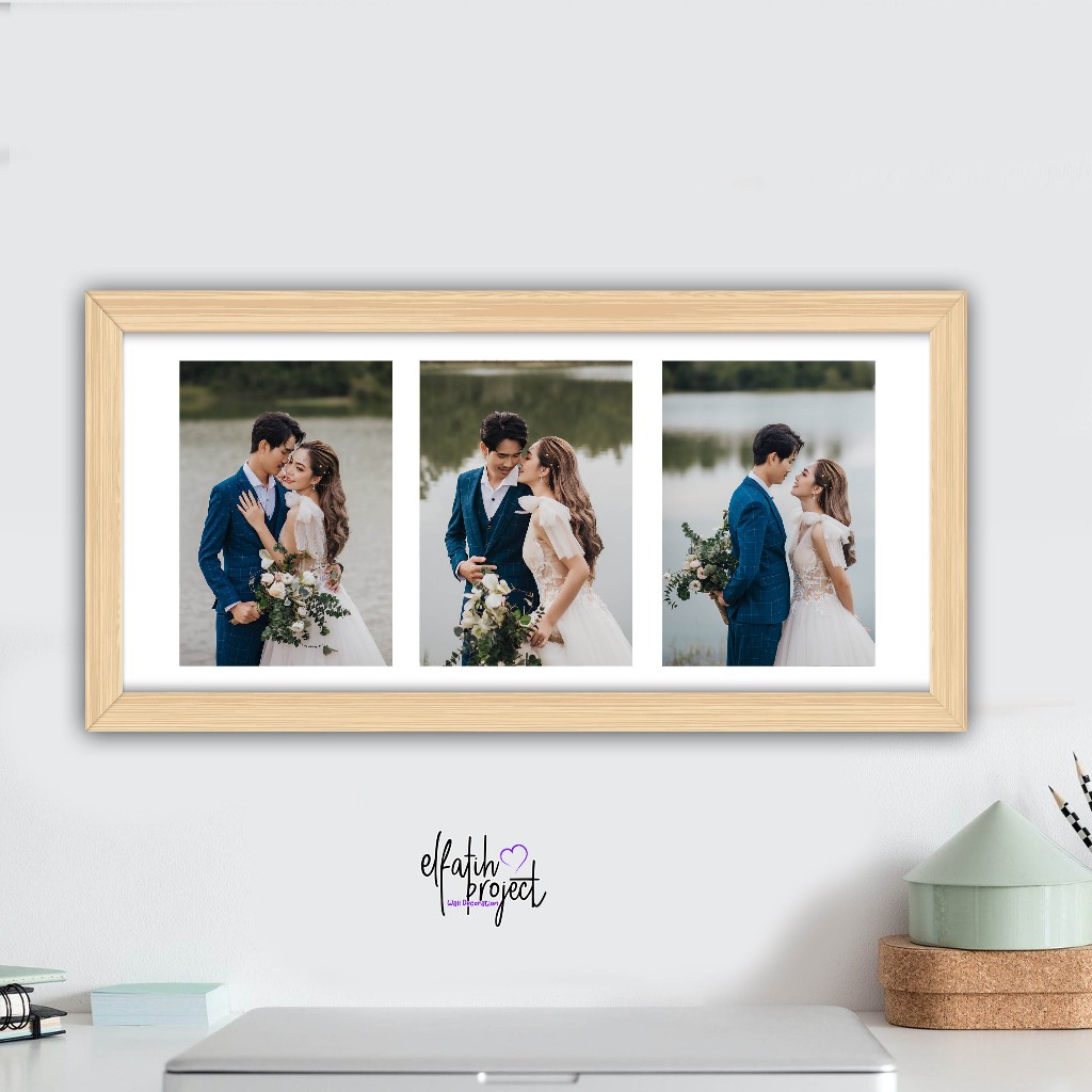 Jual CETAK POTO BINGKAI PAPAN MDF UKURAN 15X30CM | Shopee Indonesia