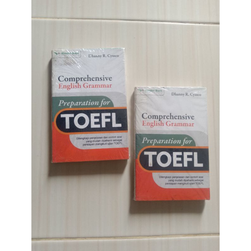 Jual Comprehensive English Grammar Preparation for TOEFL | Shopee Indonesia