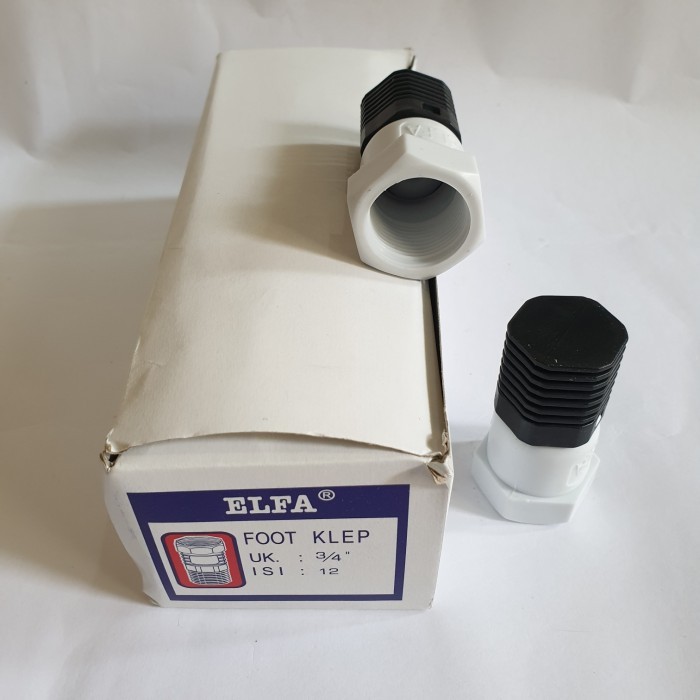 Jual Foot Klep / Foot Klep PVC / Foot Valve Elfa 3/4” Foot Klep / Foot ...