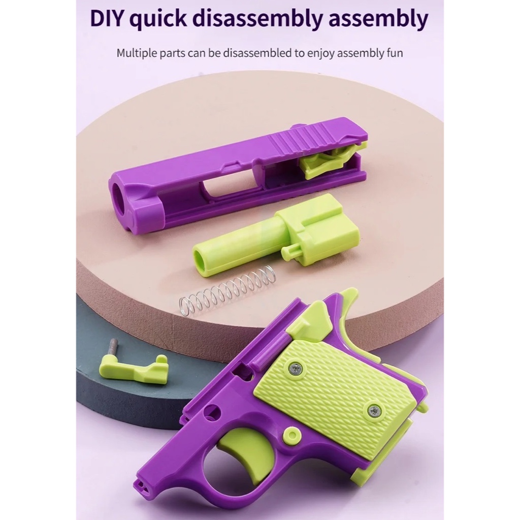 Jual MAXI Toys Fidget Toys Dekompresi Pistol Mainan Pisau Gravitasi 3D ...