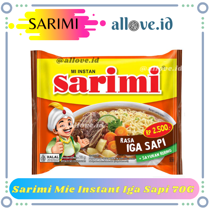 Jual Sarimi Mie Instant Iga Sapi 70G | Shopee Indonesia
