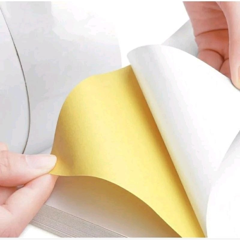 Jual Kertas Sticker Cromo Glossy Mengkilap ukuran A4 per lembar ...