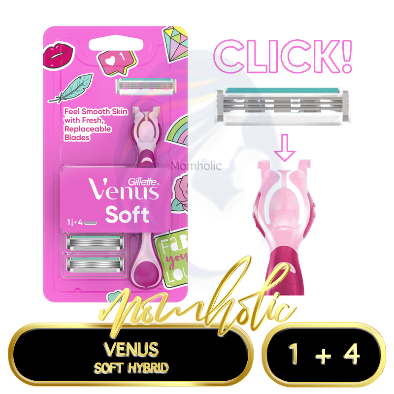 Jual GILLETTE Simply Venus Isi 2 Daisy Classic Isi 5 Venus Hybrid 1 + 4 ...