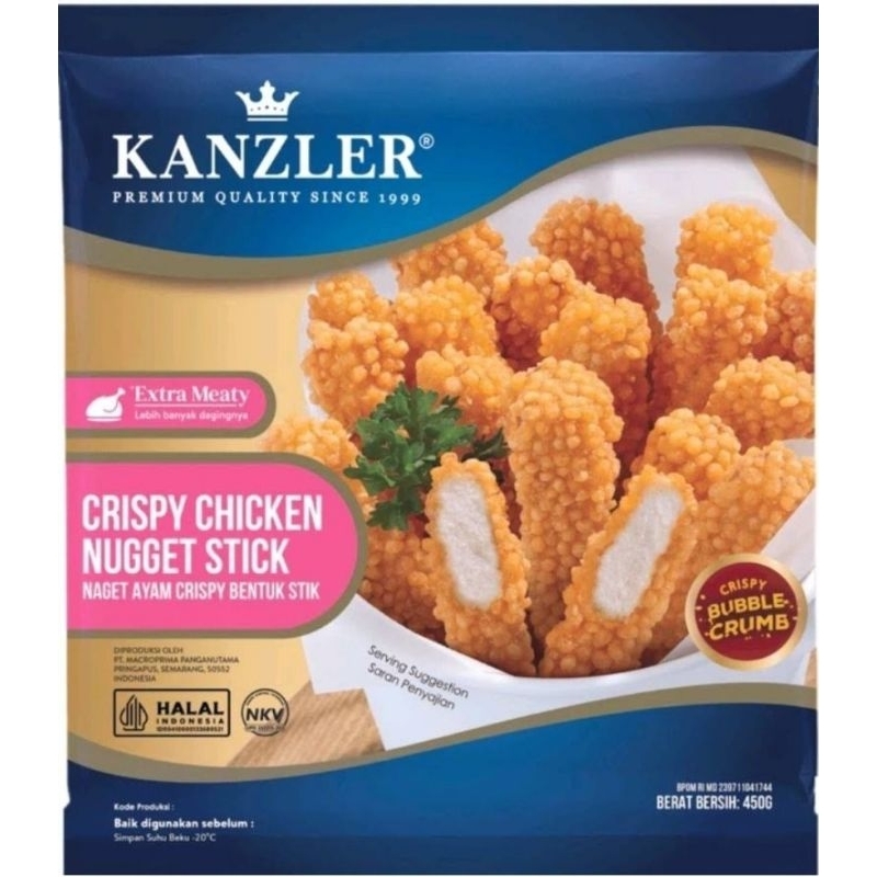 Jual KANZLER CHICKEN NUGGET extra meaty CRISPY CHICKEN NUGGET 120gr ...