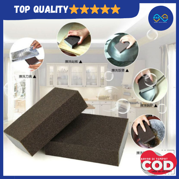 Jual Nano Magic Spons Cuci Pembersih Kerak Noda Panci Dan Penggorengan ...