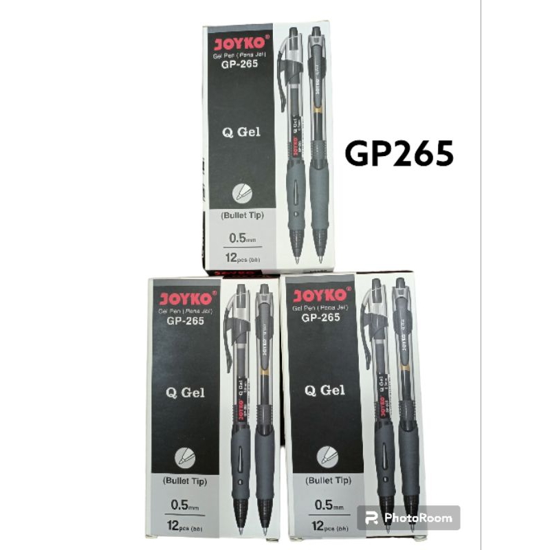 Jual Joyko GP-265 Bolpoin Pulpen Gel Pen Q Gel 0.5mm 1 lusin isi 12pcs High Quality | Shopee ...