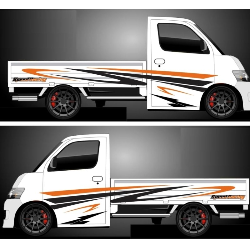 Jual cutting sticker untuk mobil pic up grand max stock selalu ready ...