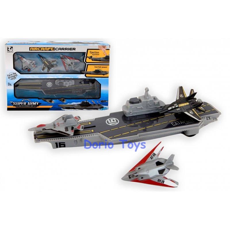 Jual Mainan Anak Kapal Induk Tentara - Kapal Perang Pembawa Pesawat Tempur Aircraft Carrier ...