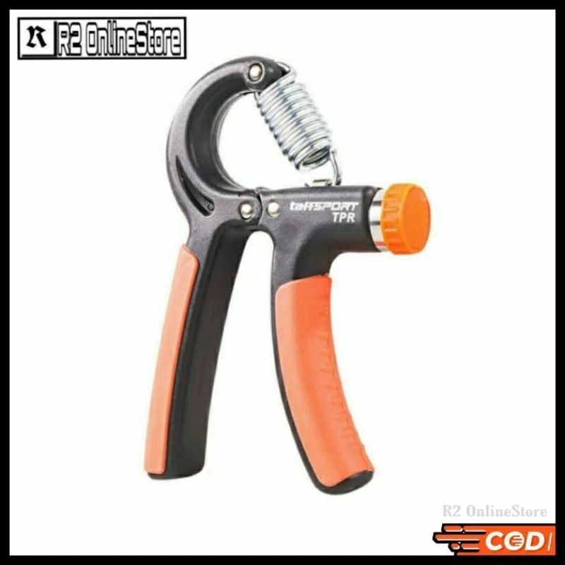 Jual Handgrip Digital Hitung Otomatis Spring Hand Grip Finger Power ...
