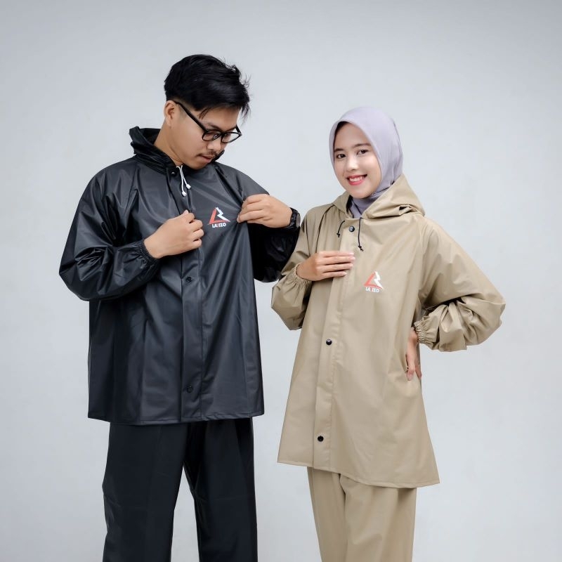 Jual RAINCOAT Jas Hujan Setelan Dewasa Recomended Mantel Mantol Bahan PVC Tebal Pria Dan Wanita ...