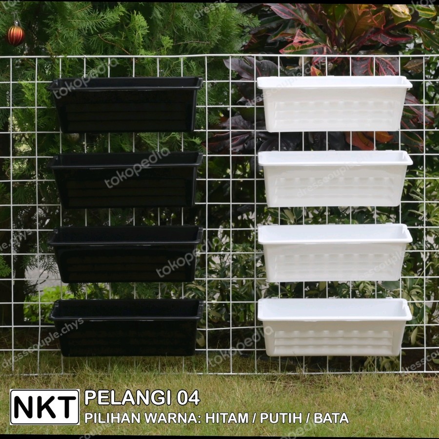 Jual Pot tempel pelangi 04 dinding vertikal garden | Shopee Indonesia