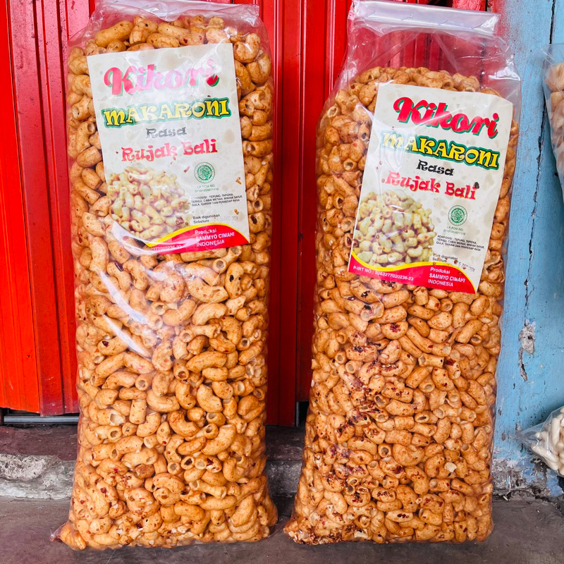 Jual [ PT SNACK ] 1 bal makaroni rujak bali kikori 2 kg | Shopee Indonesia