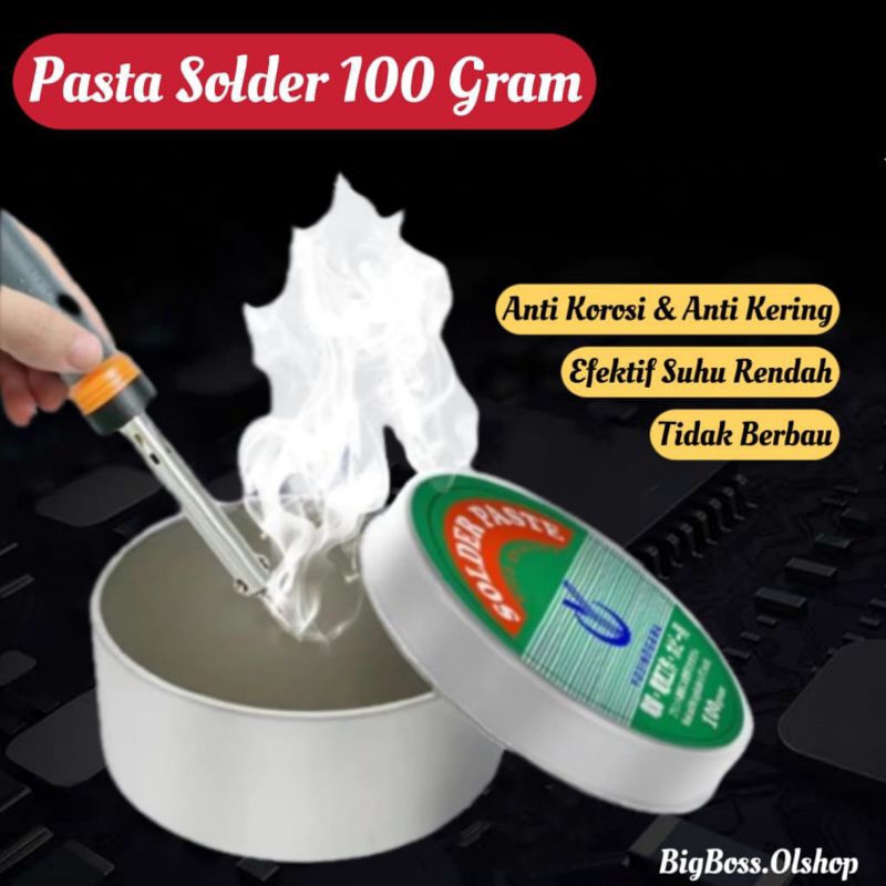 Jual TIMAH CAIR SOLDER TIMAH PASTA ANTI KERING UNTUK SOLDERING IC ...