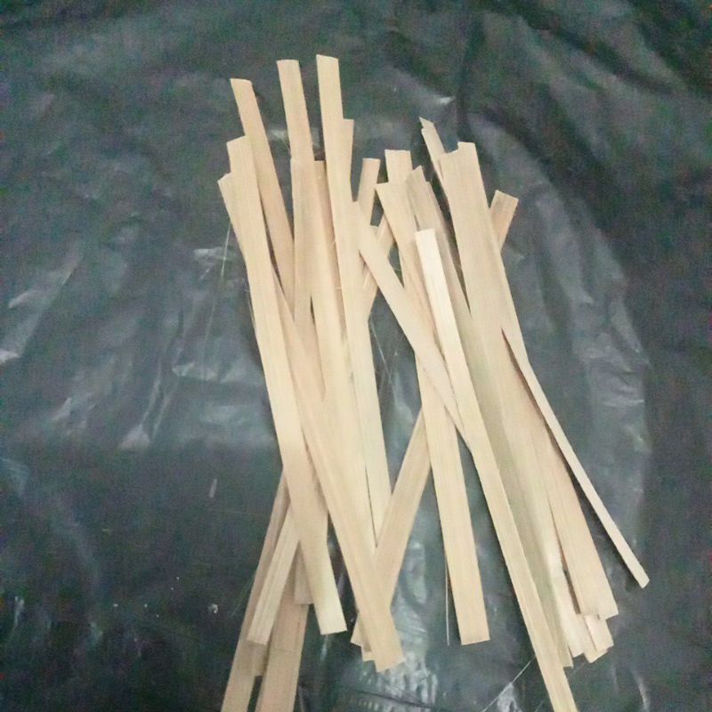 Jual bambu potong iris buat kerajinan tangan isi 100pcs | Shopee Indonesia