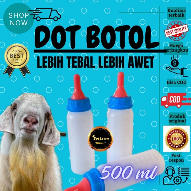 Jual Dot Botol Anak Kambing Cempe Cemple Dot Kambing Baru Lahir ...