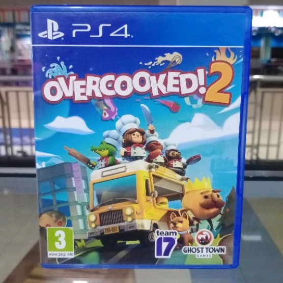 Jual BD PS4 Overcooked 2 Game CD kaset bluray playstation4 overcooked ...