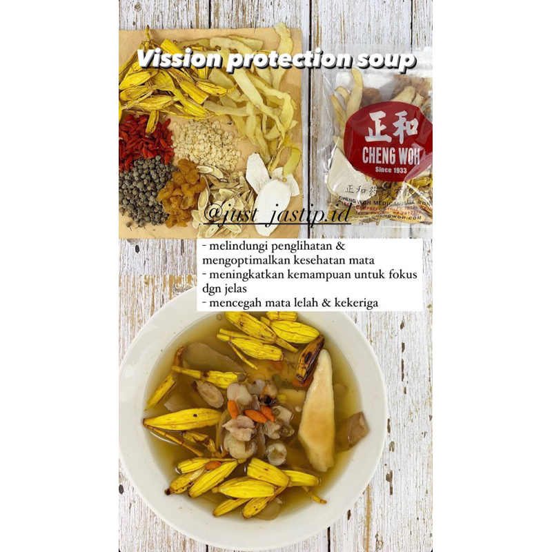 Jual Vission protection soup cheng woh (PO PENANG) | Shopee Indonesia