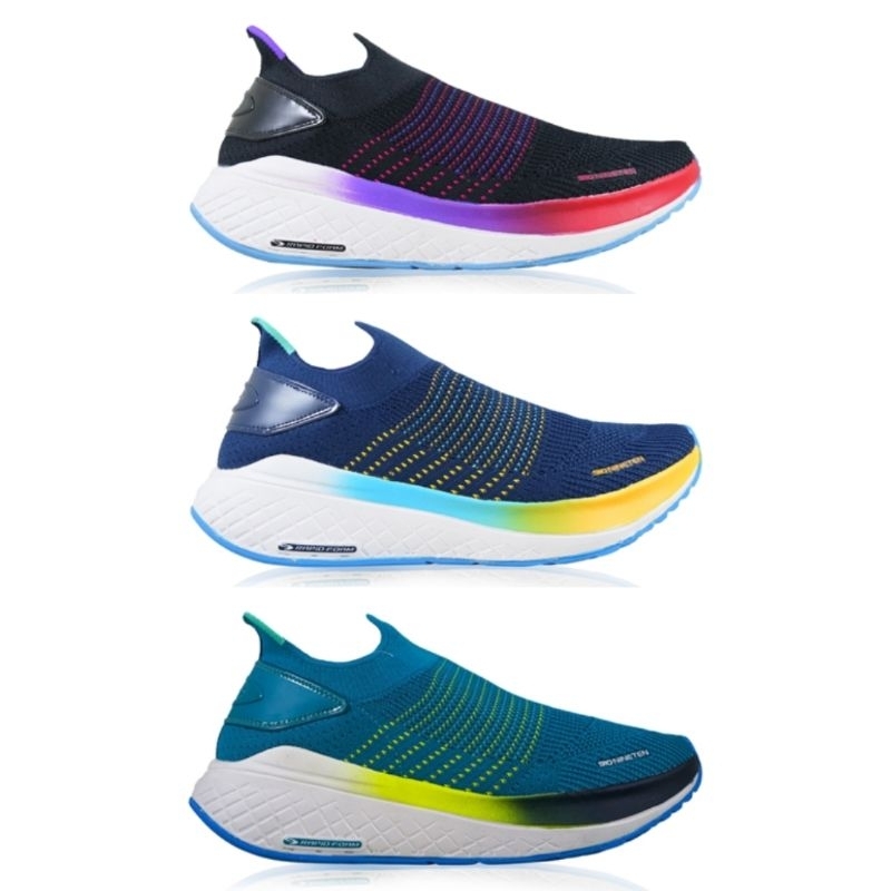 Jual Sepatu Lari Short Running 910 Yuka Accel Addict - Hitam Biru Hijau ...
