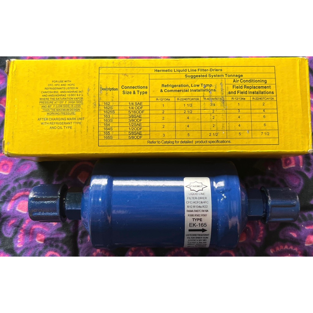 Jual LIQUID LINE FILTER DRIER STARMEC EK- 165 | Shopee Indonesia