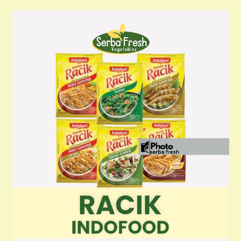 Jual RACIK INDOFOOD | 1 SACHET | SERBA FRESH | BUMBU RACIK | BUMBU ...