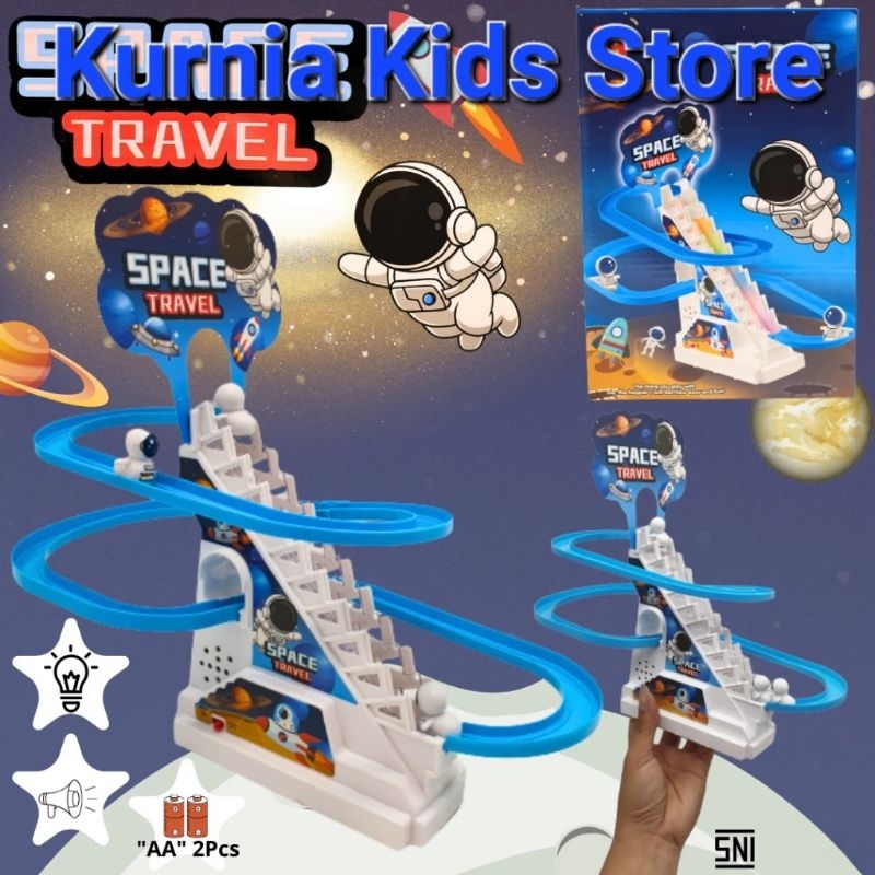 Jual Mainan Track Tangga Karakter Astronot Space Travel | Shopee Indonesia