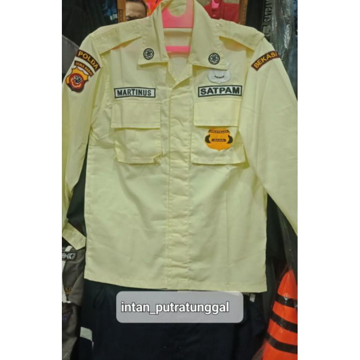 Jual Kode FEZ760 Seragam Satpam PDL + Nama dan Atribut | Shopee Indonesia
