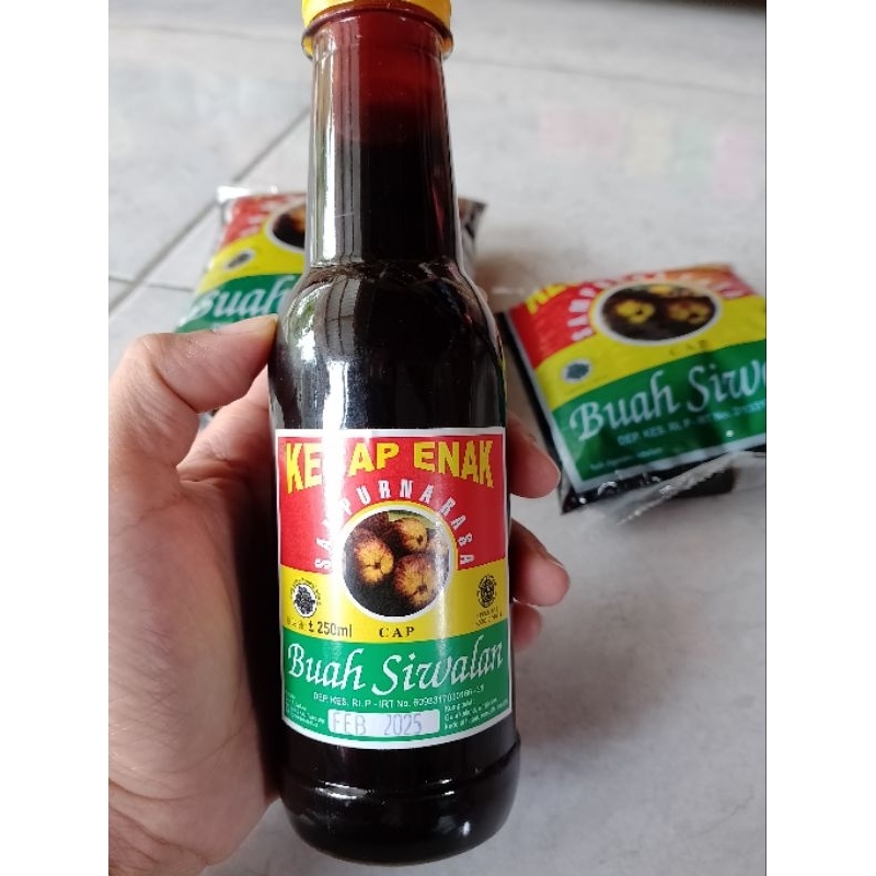 Jual Kecap Cap buah Siwalan botol plastik 250 ml | Shopee Indonesia