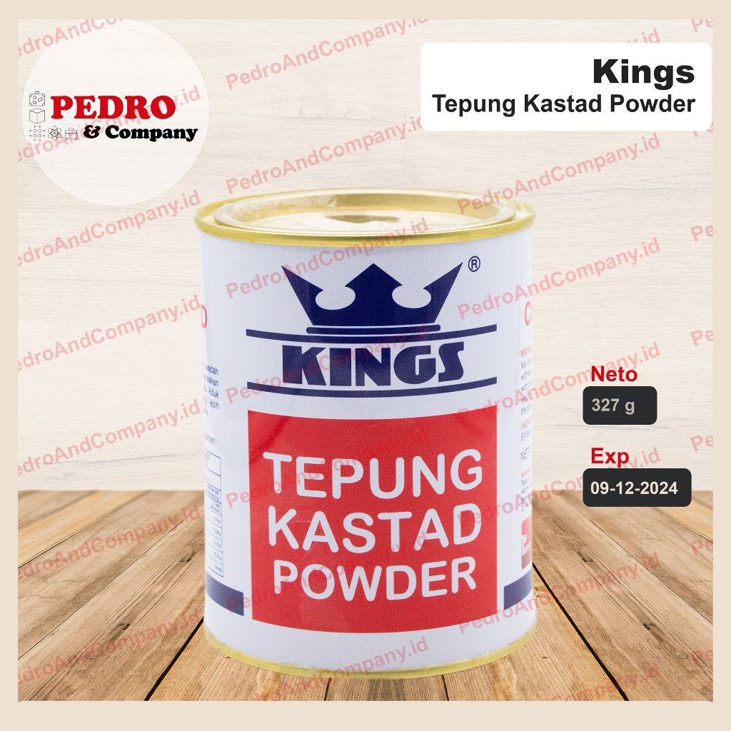 Jual Kings -Tepung kastad powder (327 gr) | Shopee Indonesia
