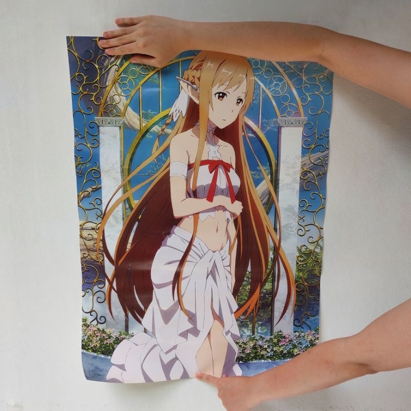 Jual Poster B2 Ichiban Kuji Sword Art Online SAO Asuna Yuuki Titania Ver | Shopee Indonesia