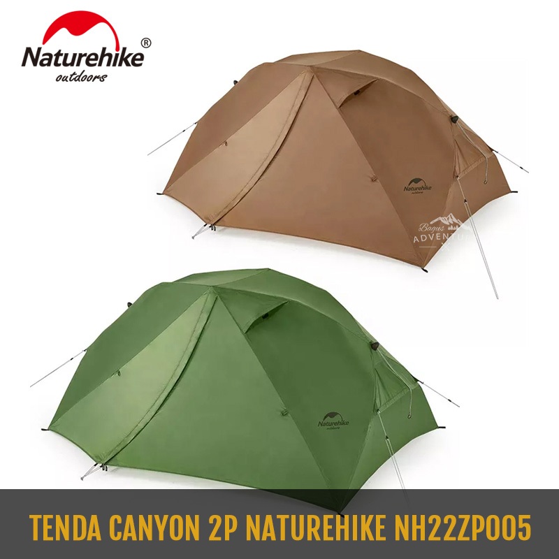 Jual TENDA CANYON 2P NATUREHIKE NH22ZP005 TENDA 2 ORANG | Shopee Indonesia