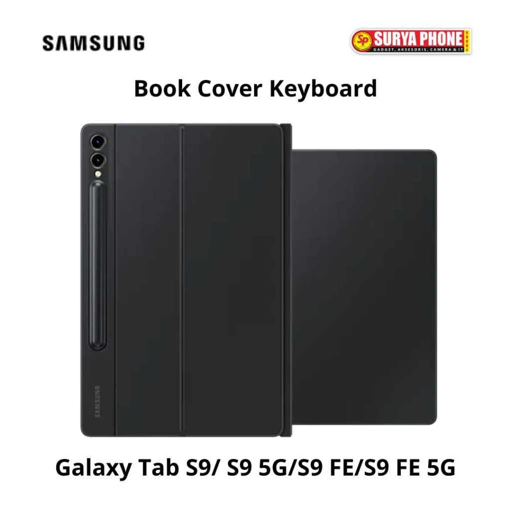 Jual Samsung Book Cover Keyboard Galaxy Tab S9 S9fe5g Original Shopee