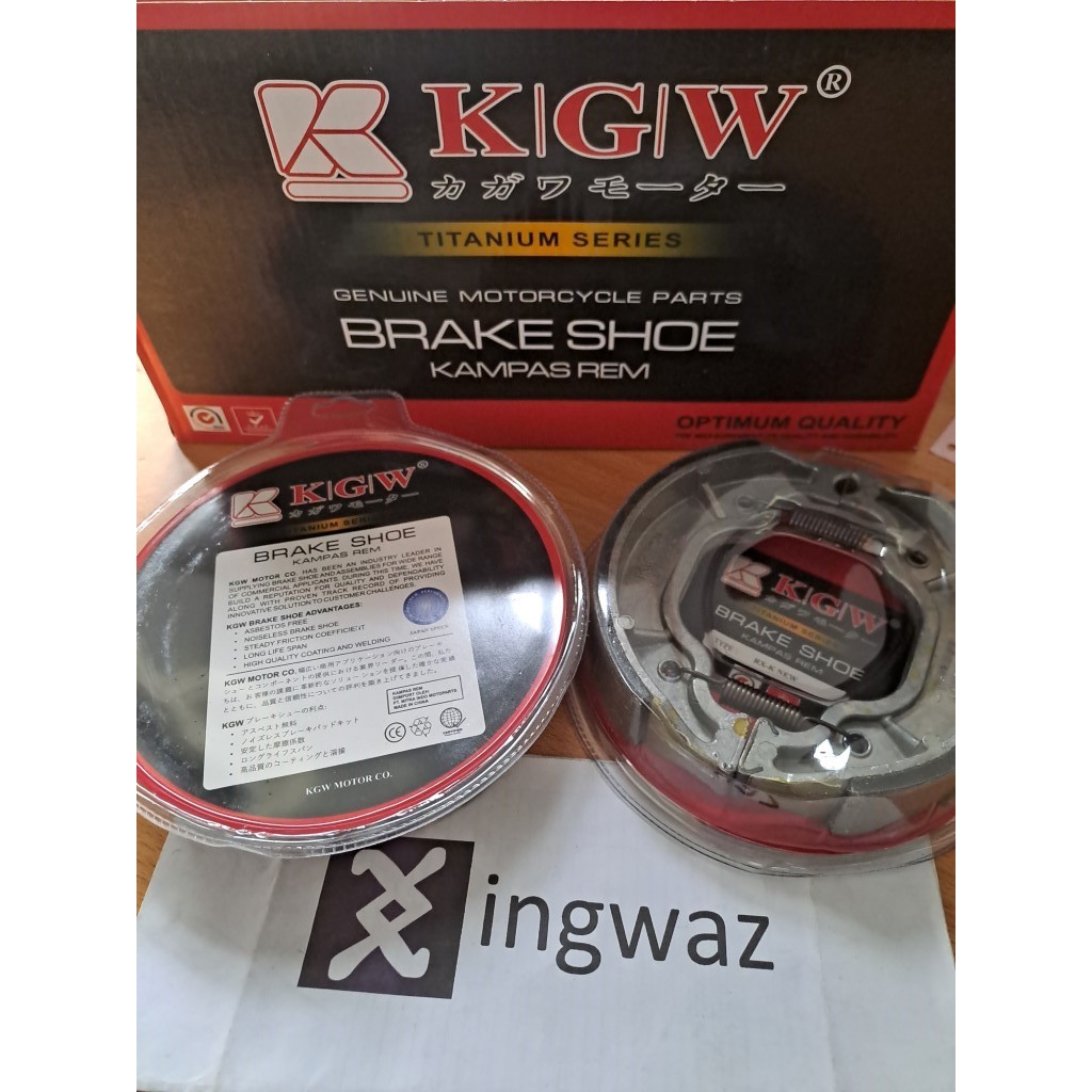 Jual Pirodo Kampas Rem Tromol RX King New - KAGAWA - KGW | Shopee Indonesia
