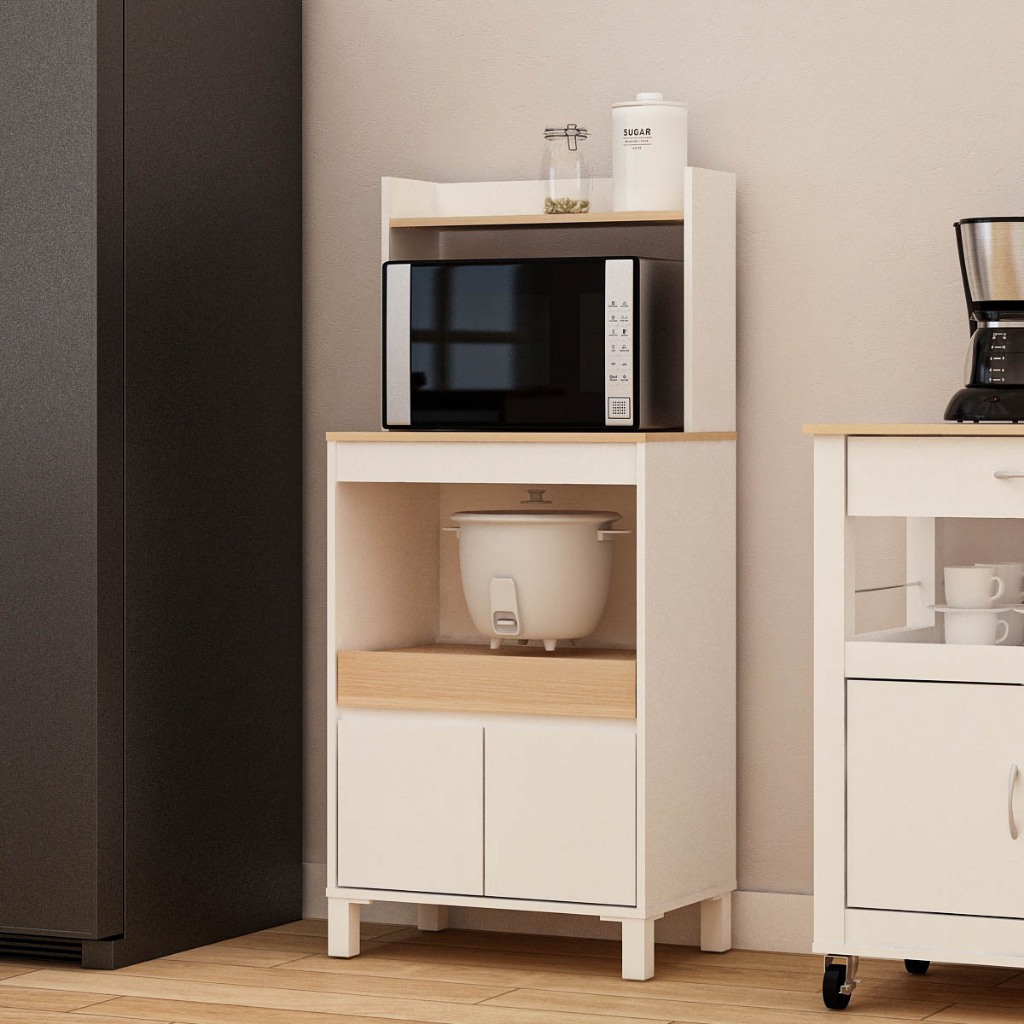 Jual Kabinet Lemari rak dapur kecil 60cm microwave rice cooker BANDUNG ...