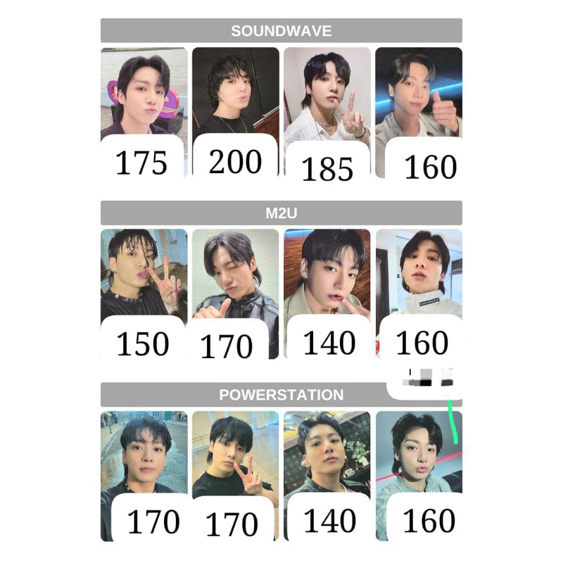 Jual PC OFFICIAL JK GOLDEN LD PWS M2U PST SW BTS JUNGKOOK LUCKY DRAW PHOTOCARD POWERSTATION ...