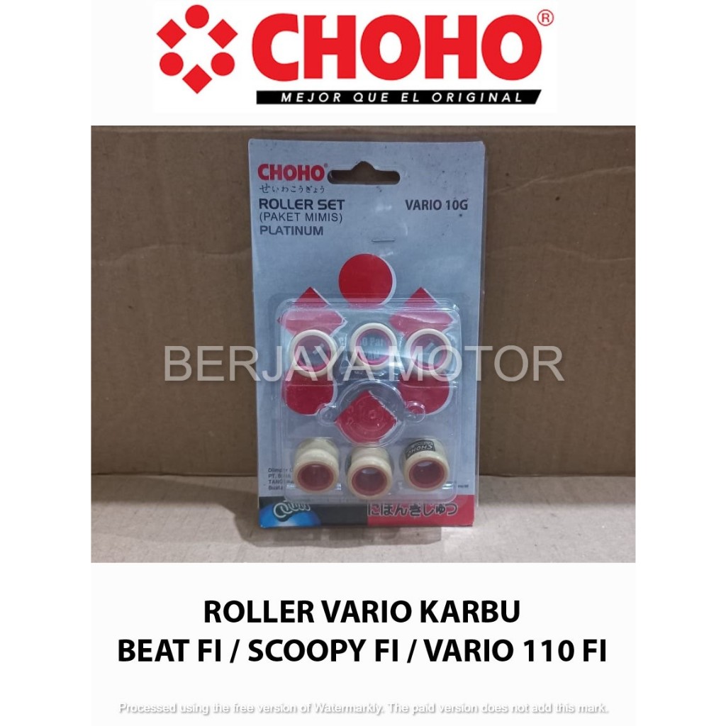Jual ROLLER VARIO 110 7 8 9 10 11 12 GRAM CHOHO | Shopee Indonesia