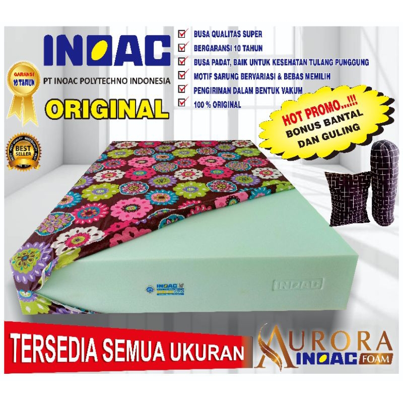 Jual Kasur Busa INOAC Tebal 25 dan 30 EON DENSITY 23 Original | Shopee ...