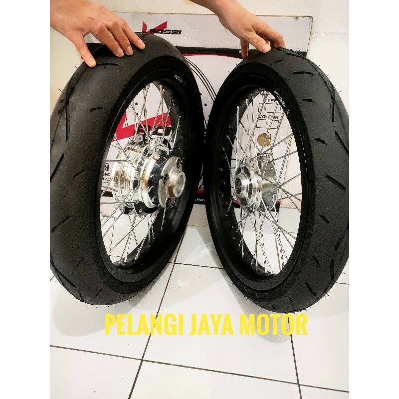 Jual Velg Motor GL pro / Megapro Primus/ Gl max / Tromol Set Jari Velg ...