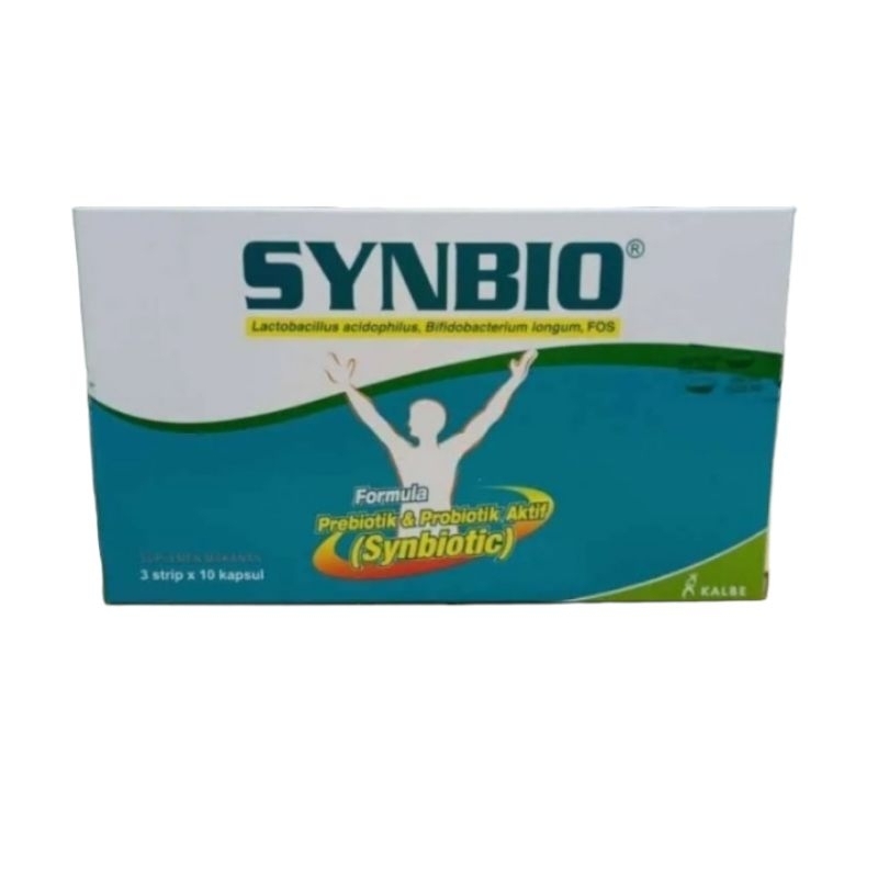 Jual Synbio Suplemen Formula Probiotic Dan Prebiotic Box 30 Kapsul | Shopee Indonesia