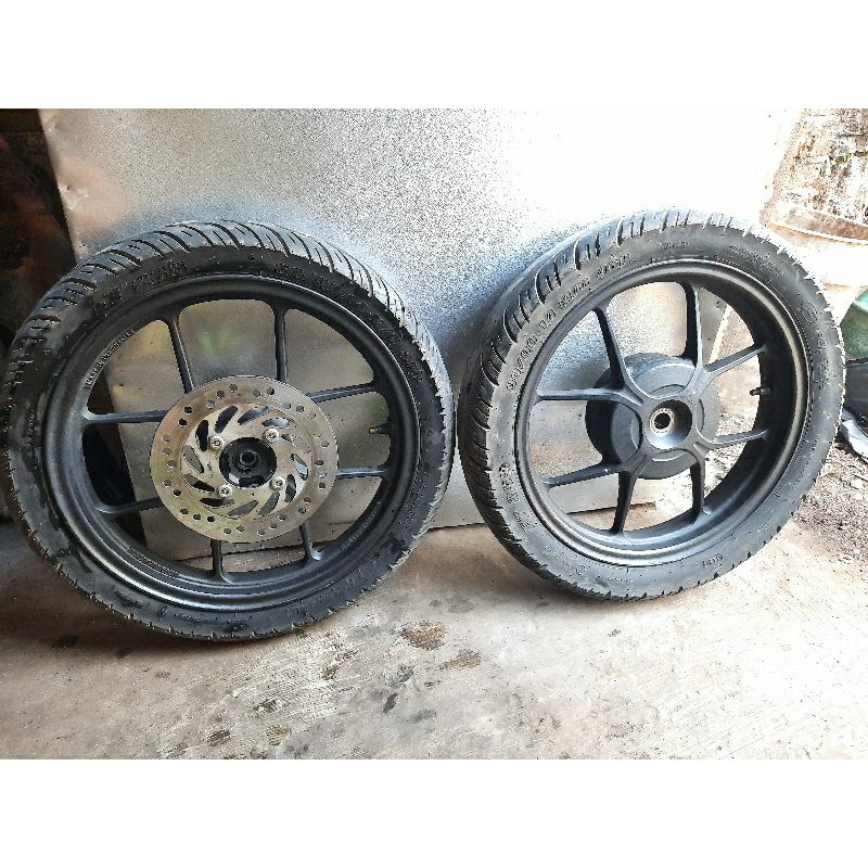 Jual VELG VELEK RACING HONDA BEAT DELUXE GENIO DEPAN BELAKANG | Shopee ...