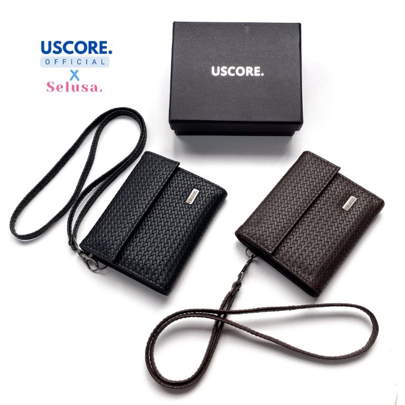 Jual SELUSA X USCORE Max Hanging Wallet For Man (Free Exclusive Box ...
