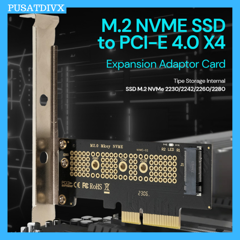 Jual SANJI JEYI PCI EXPRESS X4 M.2 NVME SSD NGFF M KEY M2 PCIE PCI-E ...