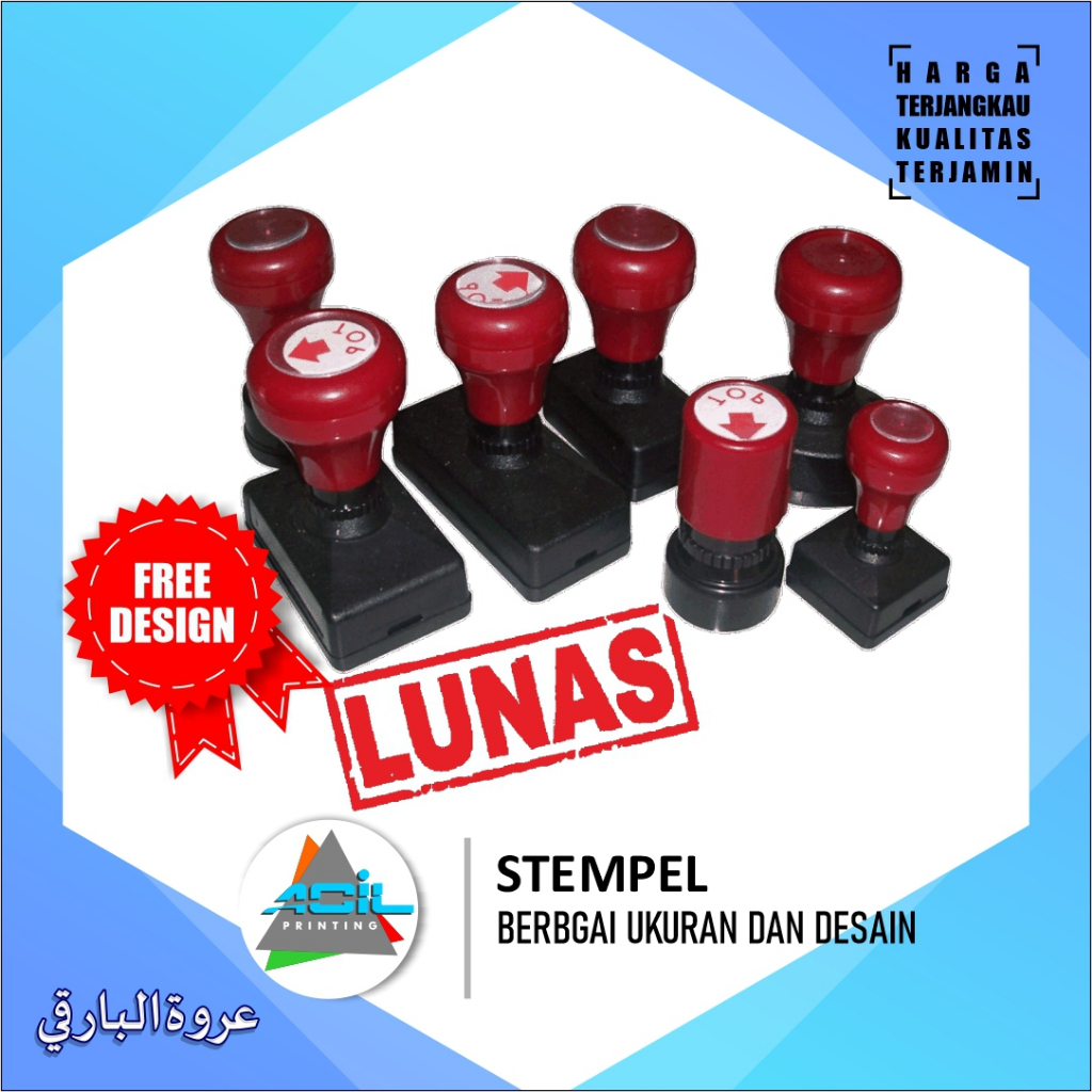 Jual CUSTOM STEMPEL | Shopee Indonesia