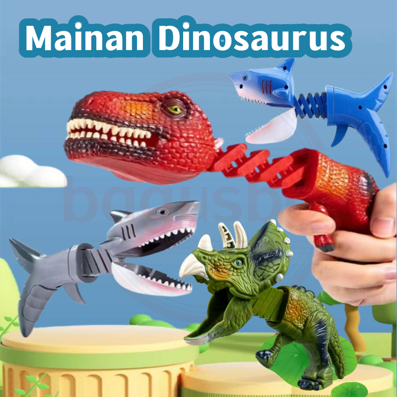 Jual [POPULER]COD Tekan PopU Dino Mainan Dinosaurus Mainan Dinosaurus ...