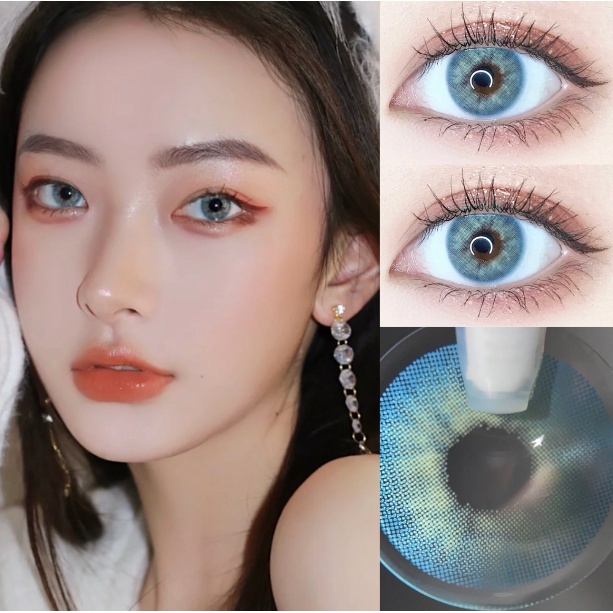 Jual [COD]Softlens Polar Lights Softlens Grey Softlens NORMAL Comfort ...
